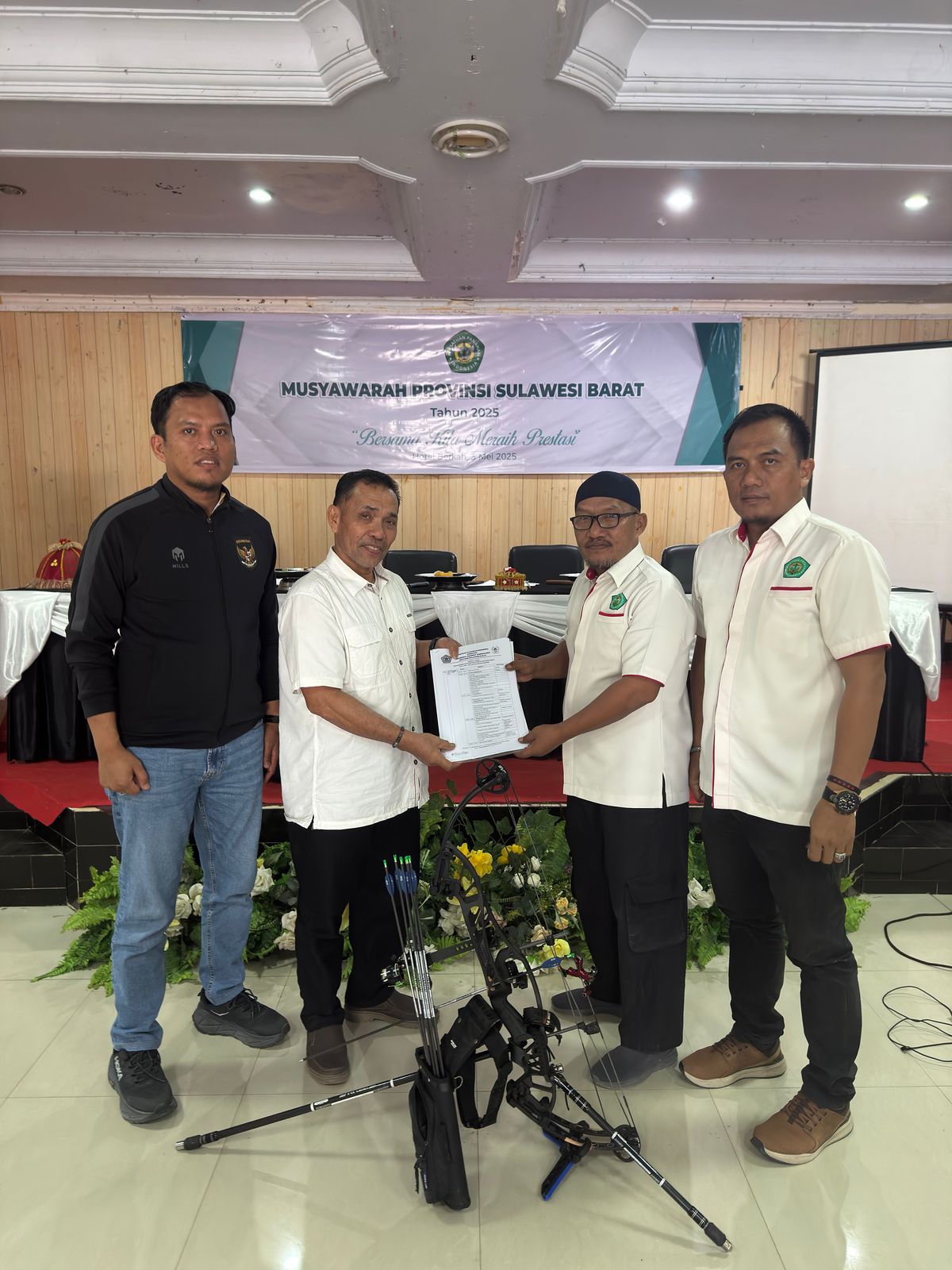 Musyawarah Provinsi PERPANI Sulawesi Barat ke-3, H. Haluddin terpilih ...